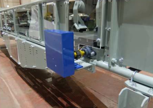 Conveyor with measuring tool | KYC